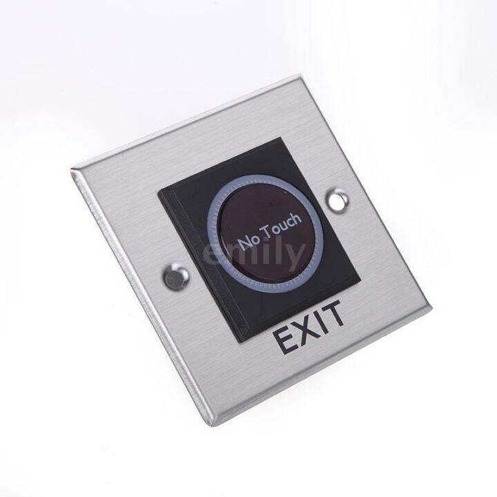 E&Y Infrared No Touch Contactless Door Release Exit Button Sensor Switch with LED Indication ...