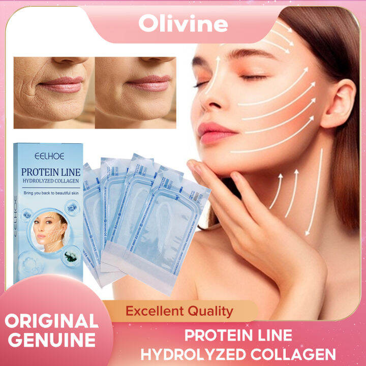 EELHOE Protein Line Collagen Absorbable Lifting Thread Anti-Wrinkle V ...