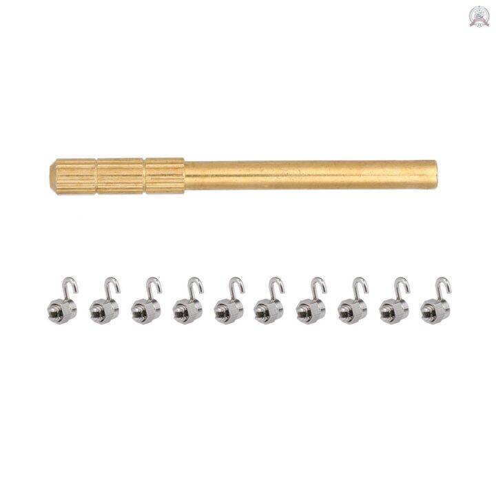 10pcs Orthodontic Crimpable Hook Stops Lock Left & Right with ...