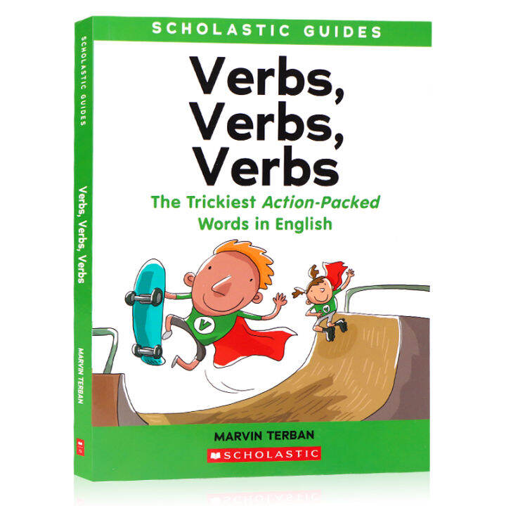 Scholastic verbs Verbs Learning music English verb check Guide English ...