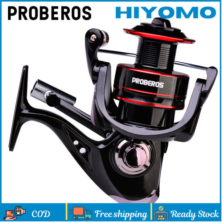 Proberos mini quay Reel 500 1000 2000 3000 4000 5000 6000 7000 4.8:1/5 ...