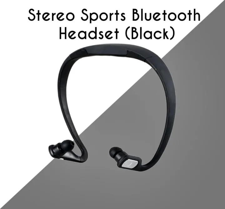 Stereo Sports Bluetooth Headset (Black) | Lazada PH