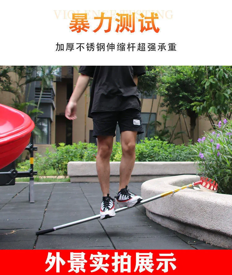 🎀READY STOCK🎀 Multifunctional Stainless Steel Super Hard Telescopic Rod ...