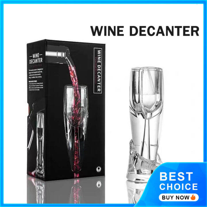 Household Creative Fast Transparent Red Wine Sobering Aerator Cup Quick ...