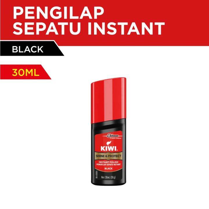 KIWI SEMIR POLISH SEPATU CAIR HITAM 30ML | Lazada Indonesia