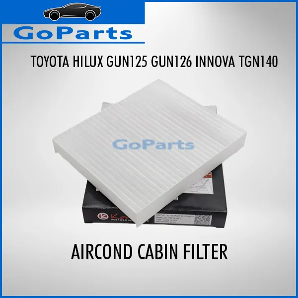 TOYOTA HILUX GUN125 GUN126 INNOVA TGN140 AIRCOND CABIN FILTER 87139 ...