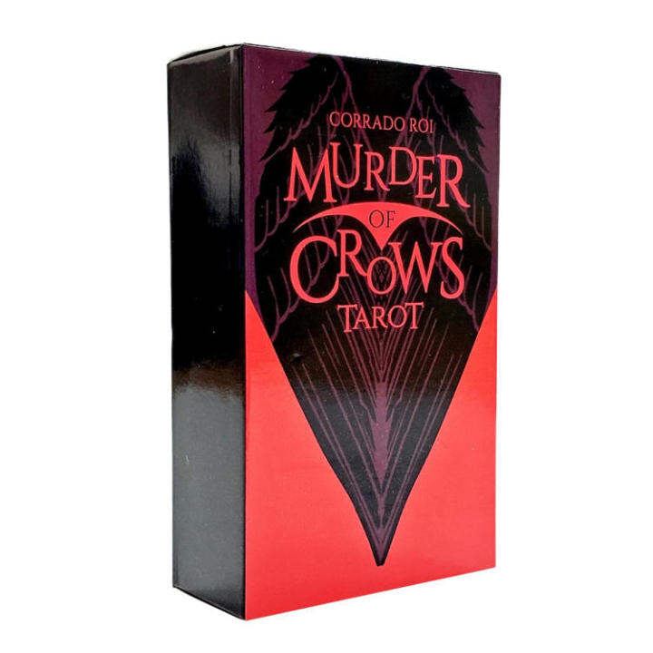 Murder Of Crows Card Tarot Cards For Mysterious 80 Cards Tarot Deck ...