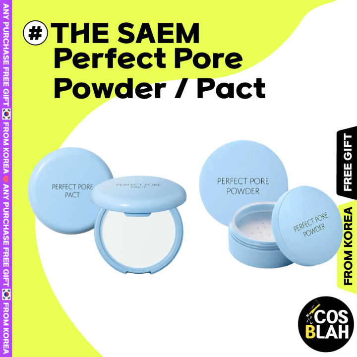 The Saem Saemmul Perfect Pore Blur Powder 5g & Pact 12g | Lazada PH