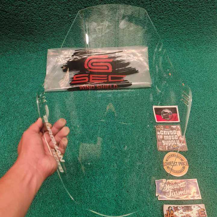 Burgman sec visor garm clear glass (bsec-4892) | Lazada PH