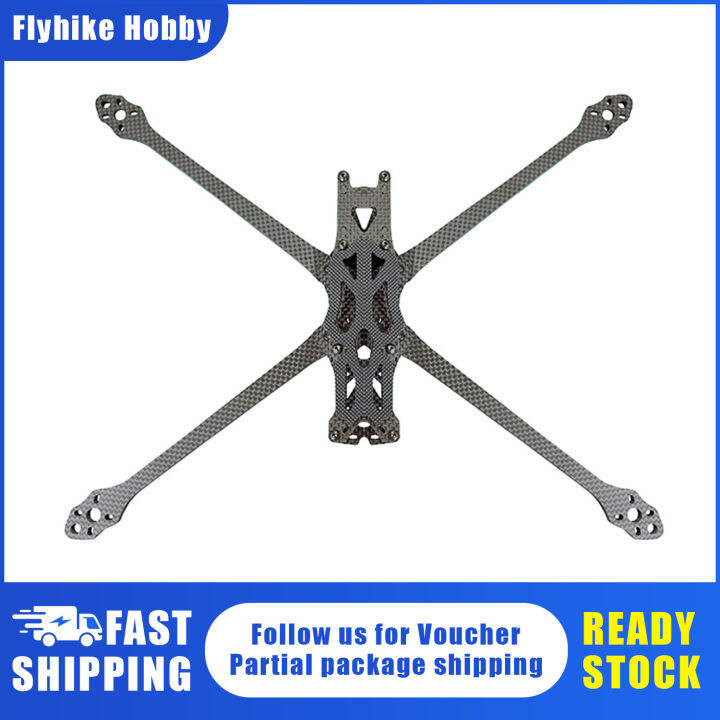 RC Frame Kit 8 Inch 362mm 9 Inch 390mm Carbon Fiber Quadcopter 5mm Arm ...