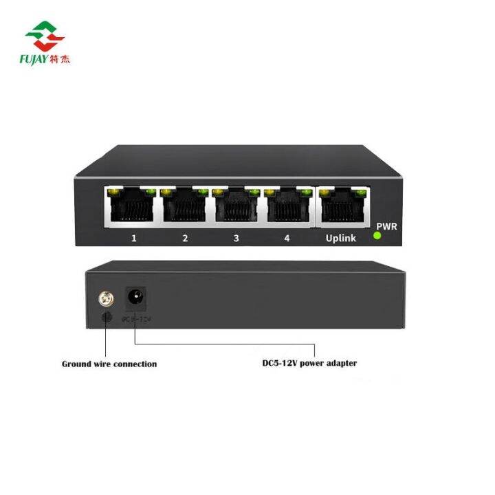 5 Port 10Gbps Switch Unmanaged Enterprise Network Switch Ethernet ...