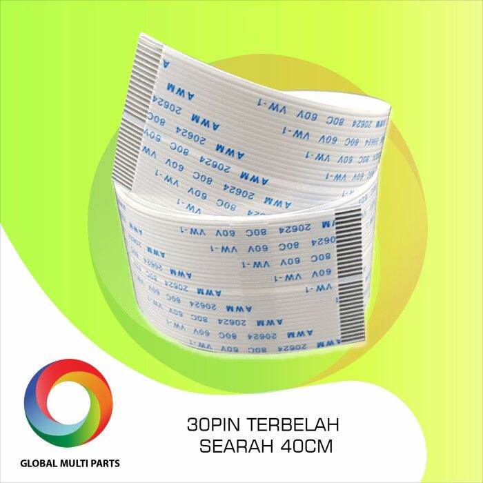 Kabel Flexi 30 pin searah dx5 terbelah - 32mm - panjang 40 cm | Lazada ...