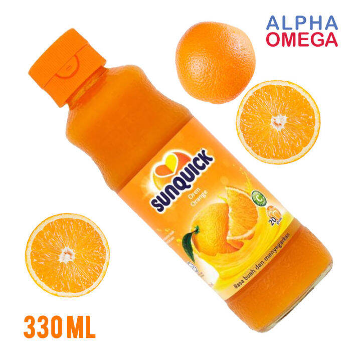 SUNQUICK ORANGE 330 ML - SIRUP SUNQUICK RASA JERUK - SYRUP SUNQUICK ...