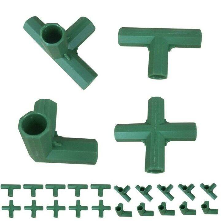 【CC】 20pcs Plant Awning Joint Connector Pipe Frame Bracket Stakes ...