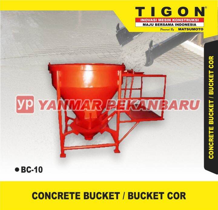 Bucket Cor Semen / Ember Cor 1 M3 BC-10 TIGON | Lazada Indonesia