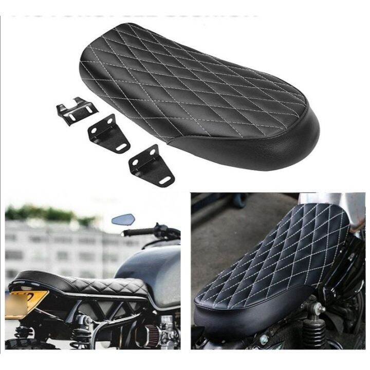 Fast delivery cafe racer seat, classic seat, retro seat, brat style ...