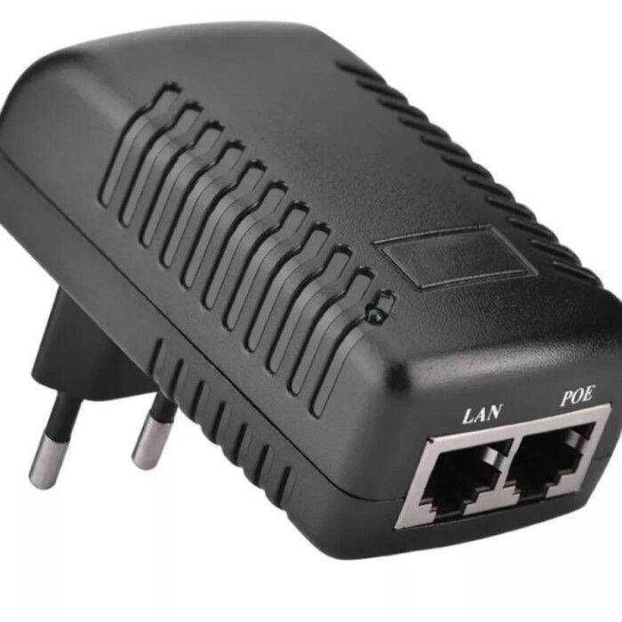 POE Adaptor 24V 1A 24 V 1 A 24W POE Injector for IP Kamera FC08 ...