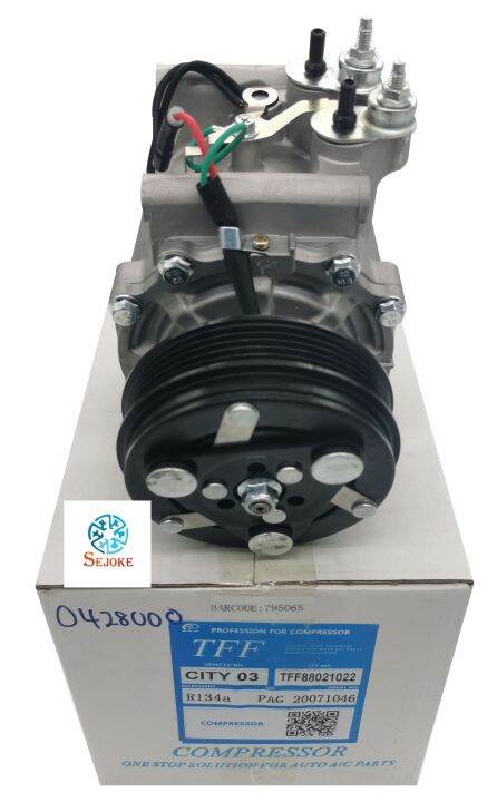 Aircond Compressor New China Honda City Year 2003/Jazz 5PK 3606/3625 ...
