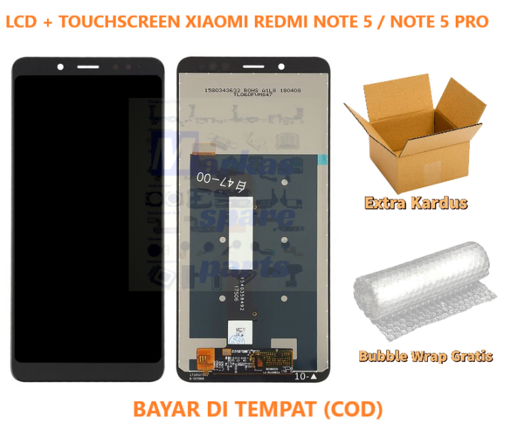 LCD Xiaomi Redmi Note 5 / Note 5 Pro Fullset Touchscreen oncell ...