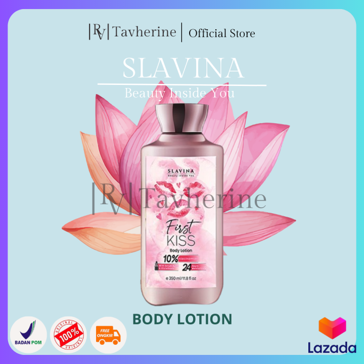 SLAVINA Body Lotion Hand Body Wangi varian First Kiss by Nagita ...
