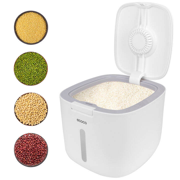 Grain Food Storage Container Rice Box Kitchen Nano Buckets Moisture ...