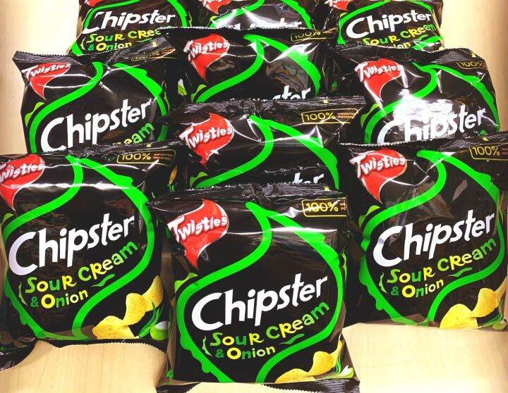 ️WHOLESALE ️TWISTIES CHIPSTER POTATO CHIPS SOUR CREAM & ONION / KRIM ...