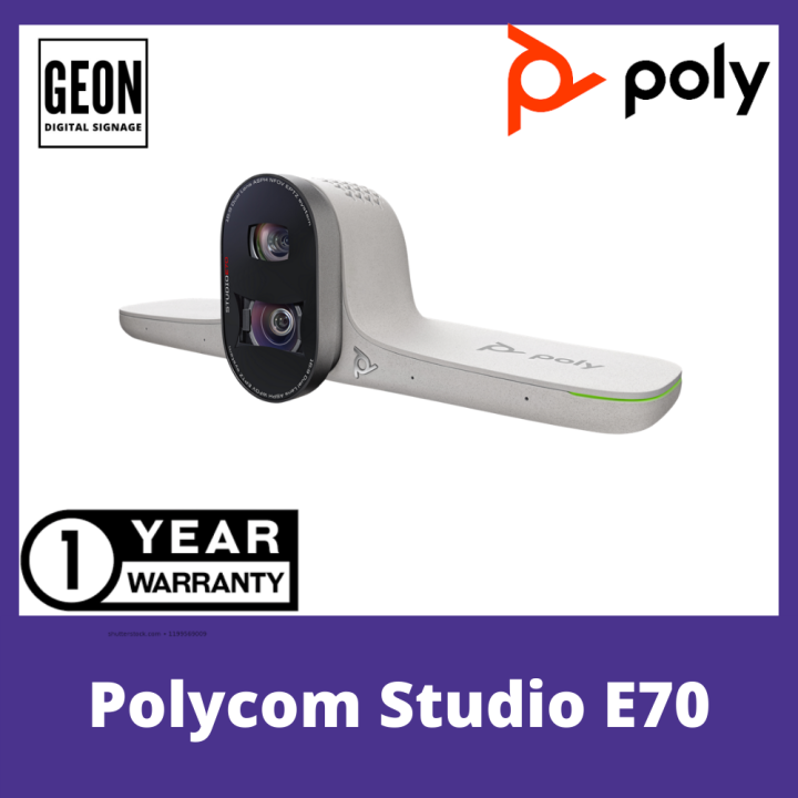 POLYCOM Studio E70 Intelligent Camera for Large Meeting Rooms | Lazada