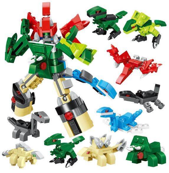 Brick Dinosaurus Imut Dinosaur Mechanical Stegosaurus Triceratops ...