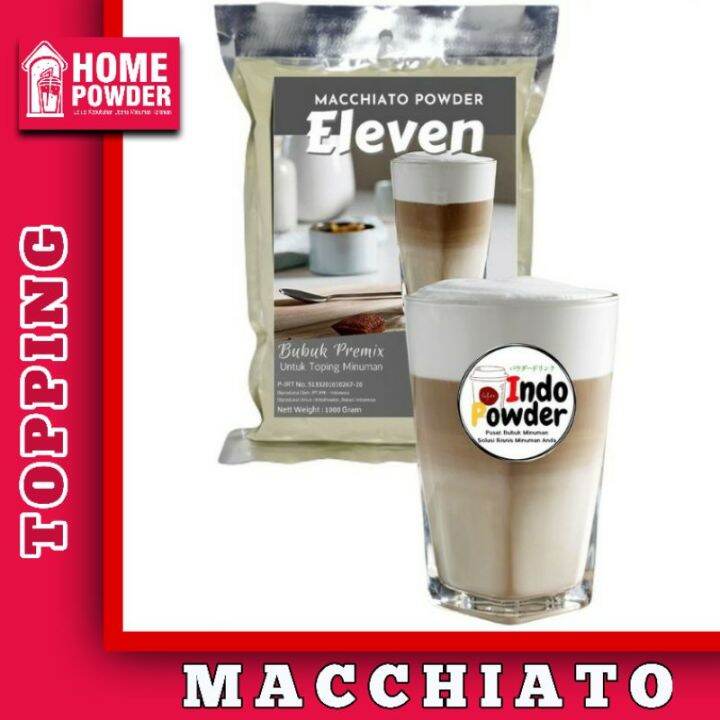 Bubuk Powder Macchiato Machiato 1kg murah Macchiato Powder Eleven ...