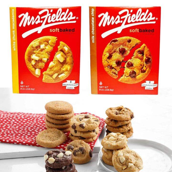 MRS. FIELD'S SOFT BAKED COOKIES (8 COOKIES PER BOX) | Lazada PH