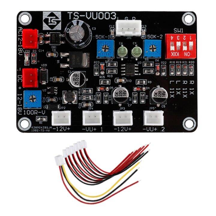 AC/DC 12V-18V Universal VU Meter Driver Board Easy Operation PCB Board ...