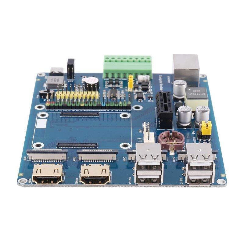 For Raspberry Pi Compute Module 4 POE/RS485/RS232 Expansion Board 2 ...