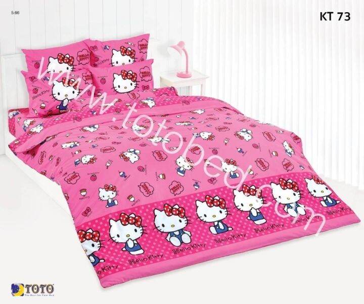 2023 TOTO ผ้าปูที่นอนโตโต้ DISNEY ลายการ์ตูนลิขสิทธิ์ ขนาด 3.5 5 6 ฟุต ...