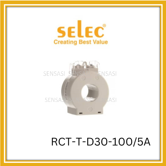 SELEC #RCT-T-D30-100/5A RING CURRENT TRANSFORMER - TERMINAL TYPE | Lazada