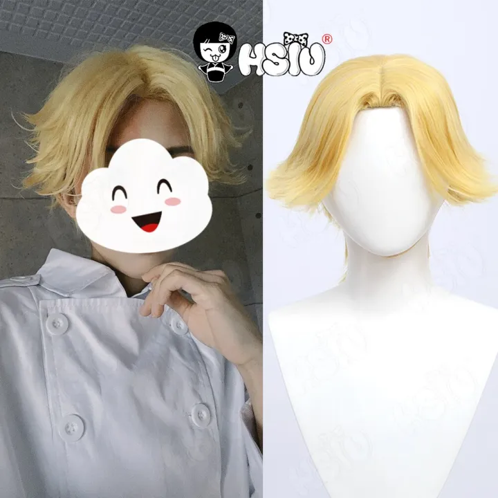 Seishu Inui Cosplay Wig Tokyo Revengers Cosplay HSIU Blonde Heat ...