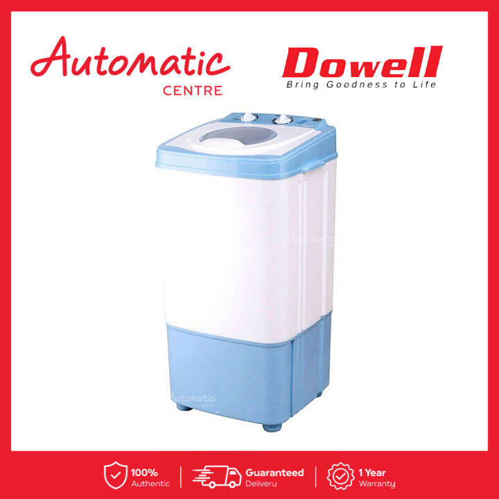 Dowell WM-620 6.2kg Single Tub Washer with Rust Proof Base Plastic Body ...