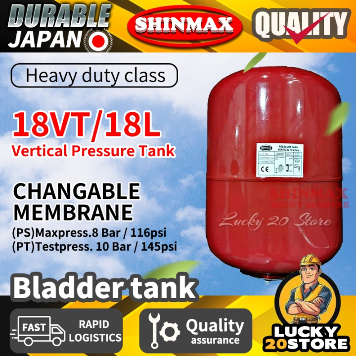 【SHINMAX】Bladder Tank Diaphragm Fully Thread Size For Water Pump Parts ...