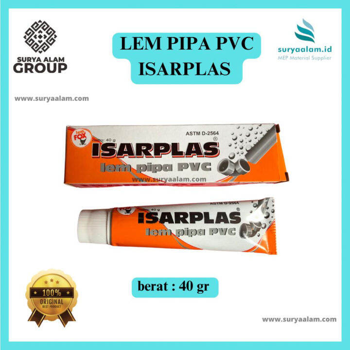 LEM PIPA PVC ISARPLAS | Lazada Indonesia