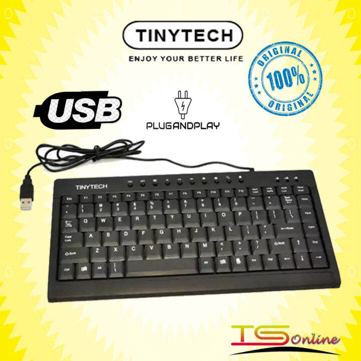 Tinytech Ultra Slim / ultra thin Keyboard / Mini Usb 88keys Keyboard ...