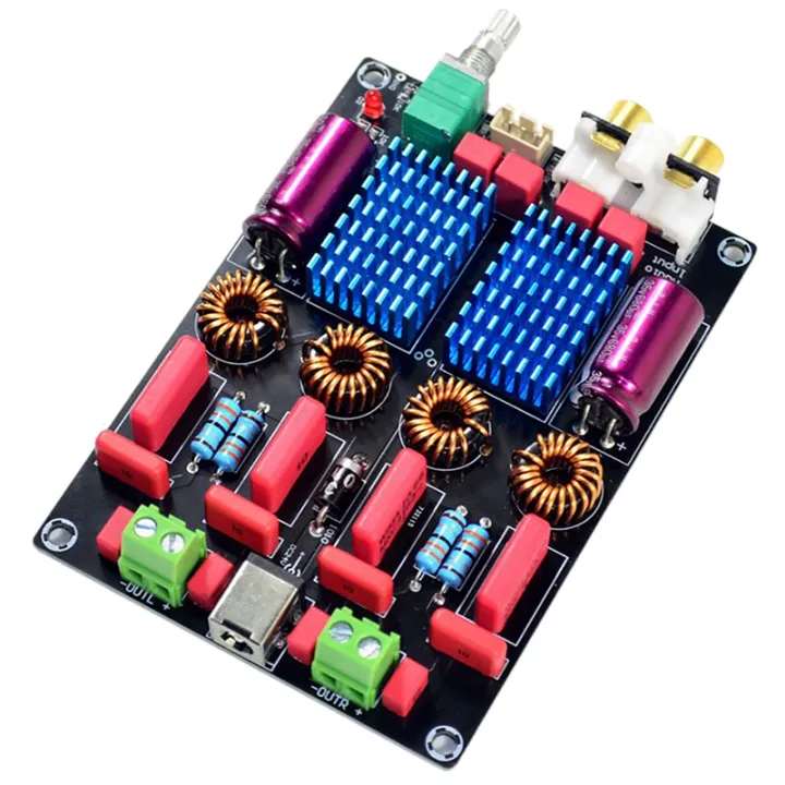 TPA3116 Digital Power Amplifier Board TPA3116 2.0 Dual-Chip 100W+100W ...