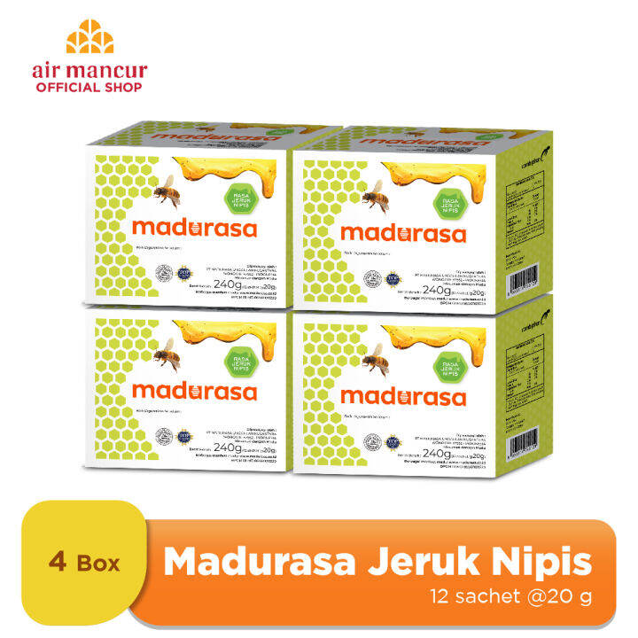 Madurasa Box Jeruk Nipis Sachet (4) | Lazada Indonesia