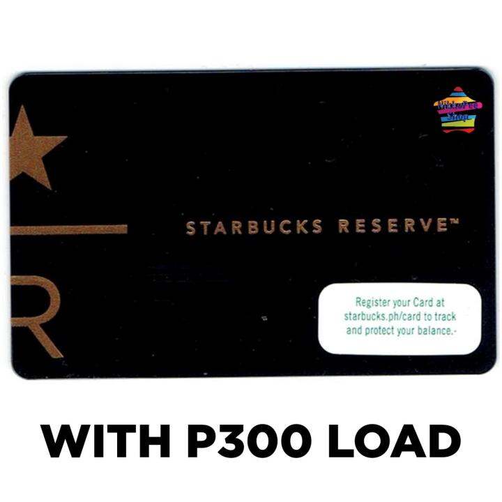 Starbucks Reserve Card with P300 Load | Lazada PH