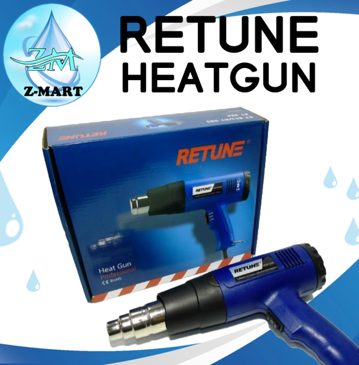 Brand New HEAT GUN RETUNE 1800 WATTS | Lazada PH