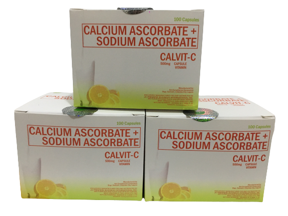 Calvit - C (Non Acidic Vitamin C / 500mg / 100 capsules) | Lazada PH