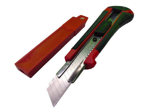 ALAT POTONG Cutter Besar FRT + Isi Refil Cutter Kater Blade FRT A-100 ...