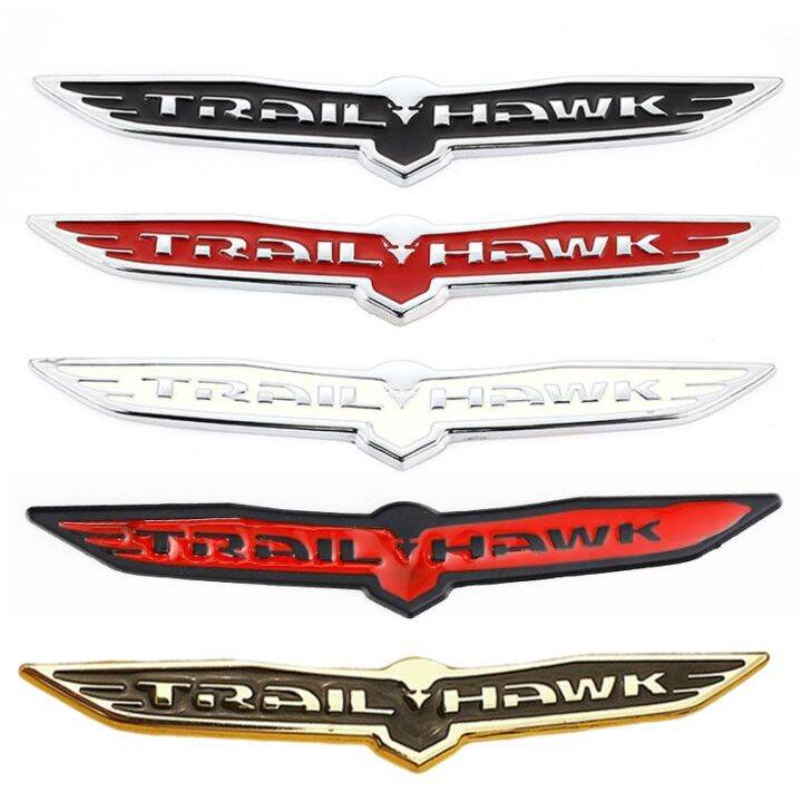 Metal Car Body Trim Stickers Decal Badge for Jeep Trail Hawk Emblem ...