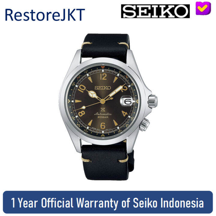 Seiko Prospex Alpinist 24 Jewels SPB209J1 Leather | Lazada Indonesia