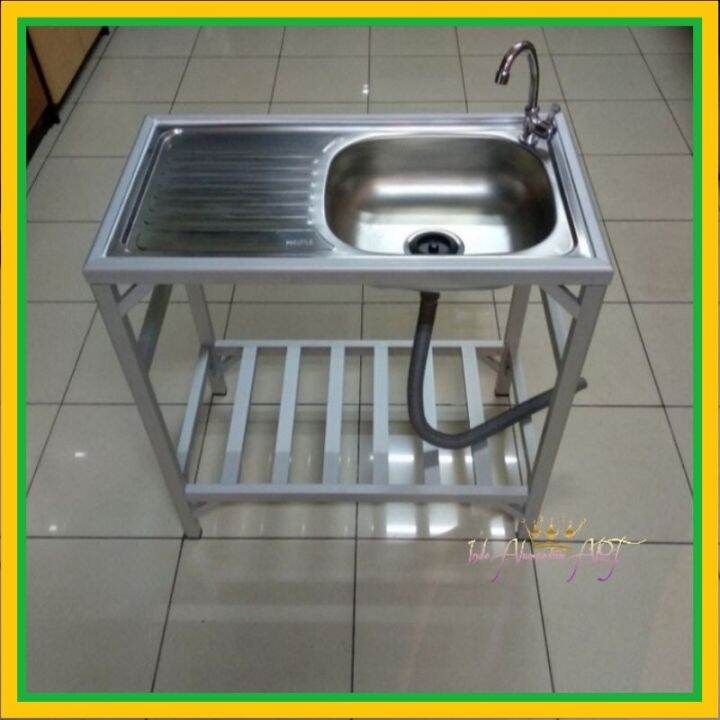 Wastafel Tempat Cuci Piring - Cuci Tanga Serbaguna Aluminium Tebal ...