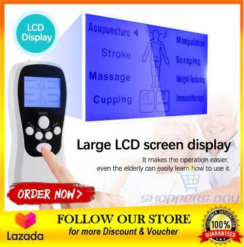 Digital Massager Tension Unit Muscle Stimulation Digital Therapy ...
