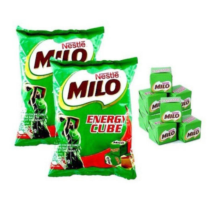 Milo Energy Cube ไมโลคิวบ์ ไมโลอัดก้อน 100 ก้อน | Lazada.co.th